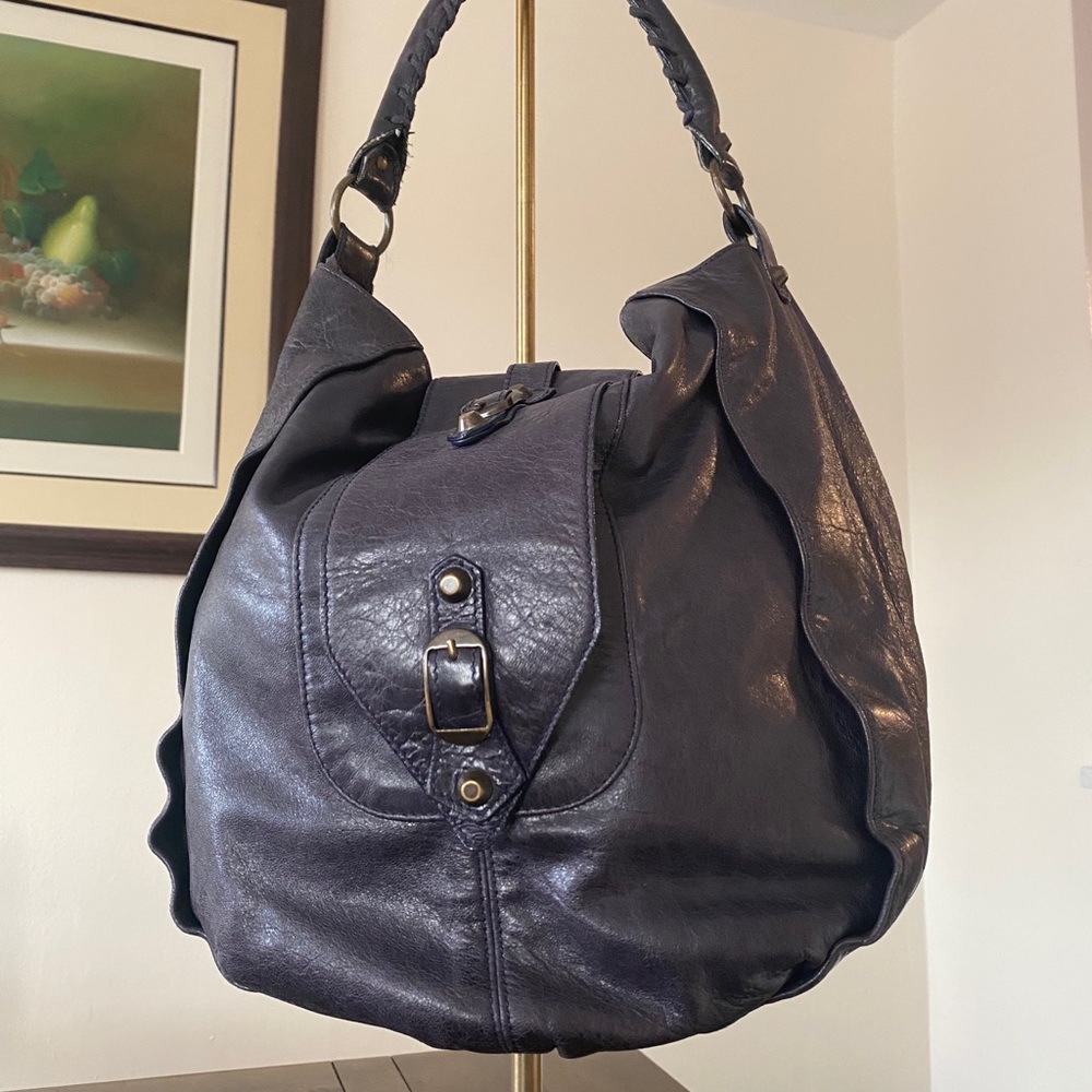 Balenciaga Rare Chevre Hobo Shrug Bag - Gem